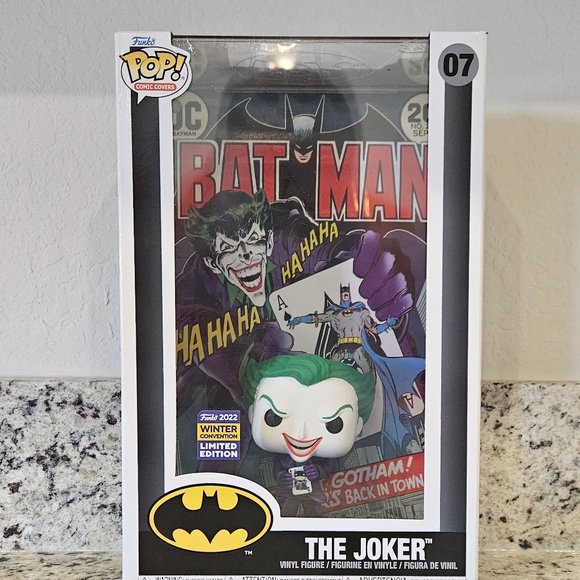 Funko | Toys | Limited Editincomic Covers The Joker Includes Display ...